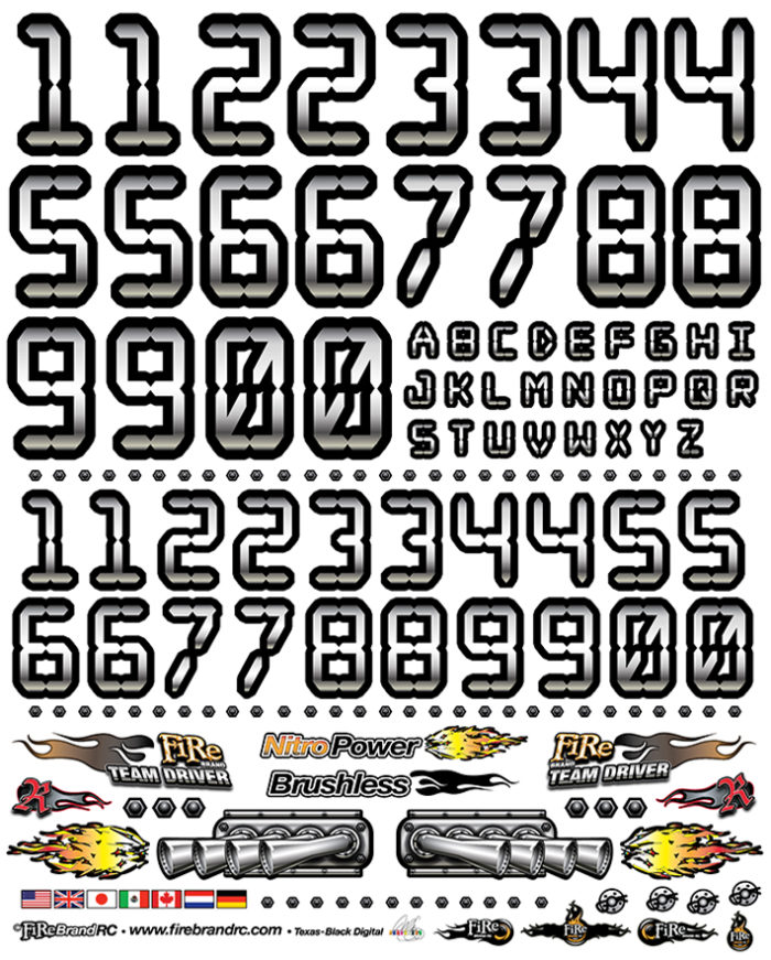 Decals & Wraps - Fire Brand RC - RC Car Wheels, Tires, Bodies and Parts ...
