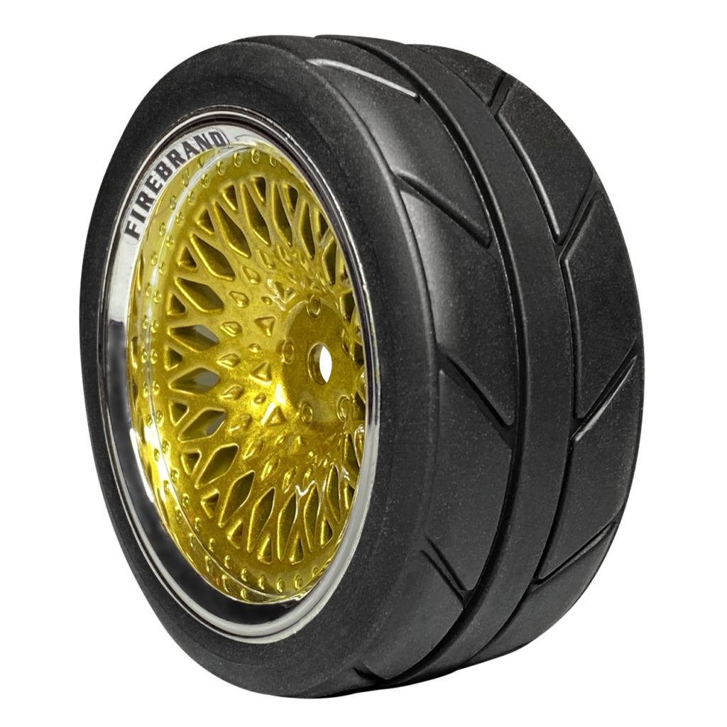 AUTOBAHN-RT™ Tire & Foam (Set of 4) - Fire Brand RC - RC Car Wheels ...