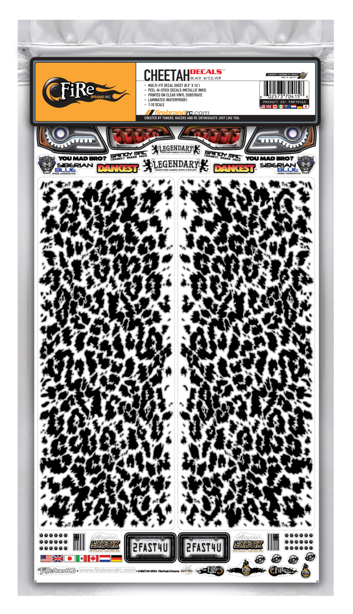 Decals & Wraps - Fire Brand RC - RC Car Wheels, Tires, Bodies and Parts ...