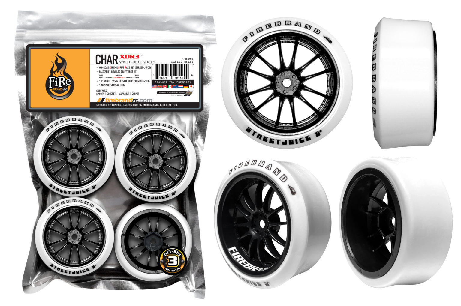 RC Car Wheels - Fire Brand RC - RC Car Wheels, Tires, Bodies and Parts ...